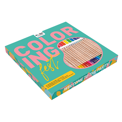 Set Coloring Mooving Fest x 50 - Coppel