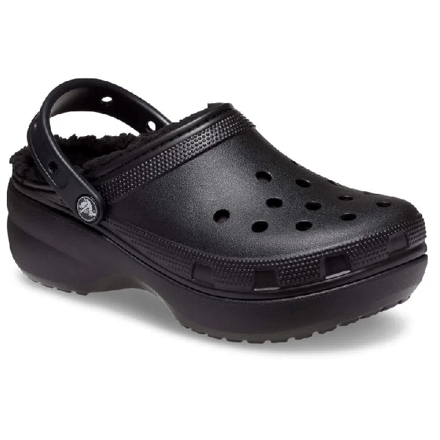 Zueco Crocs Classic Platform Lined Clog Mujer - Coppel