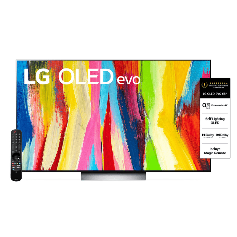 Smart TV 65" 4K LG Evo OLED 65C2 - Coppel