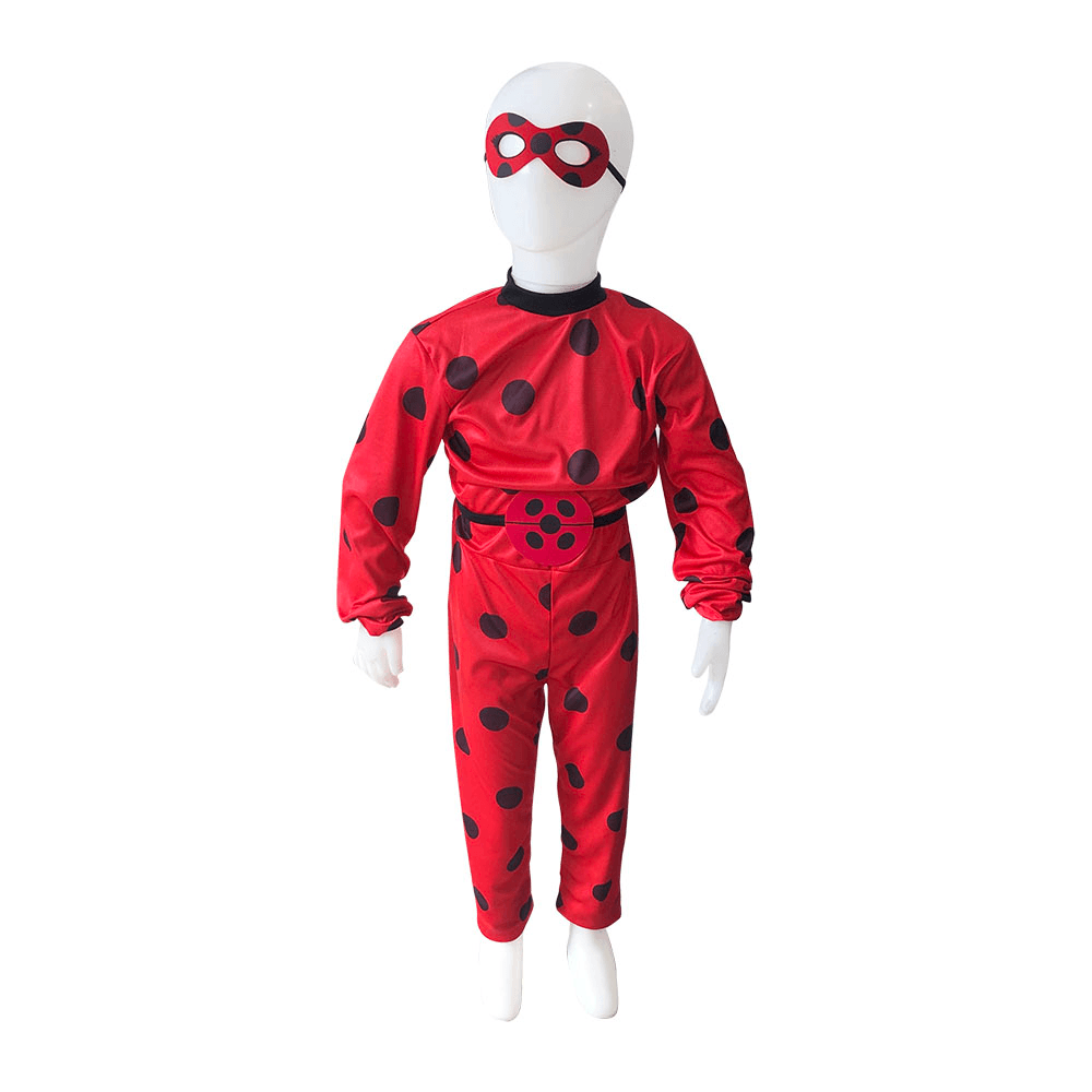 Disfraz Ladybug Miraculous Talle 2 para Niña - Coppel