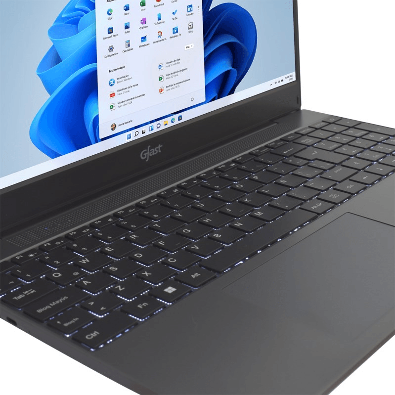 Notebook GFast 15,6" CI5 8GB + Extra Socket 480GB SSD M.2 W11 N-550-W ...