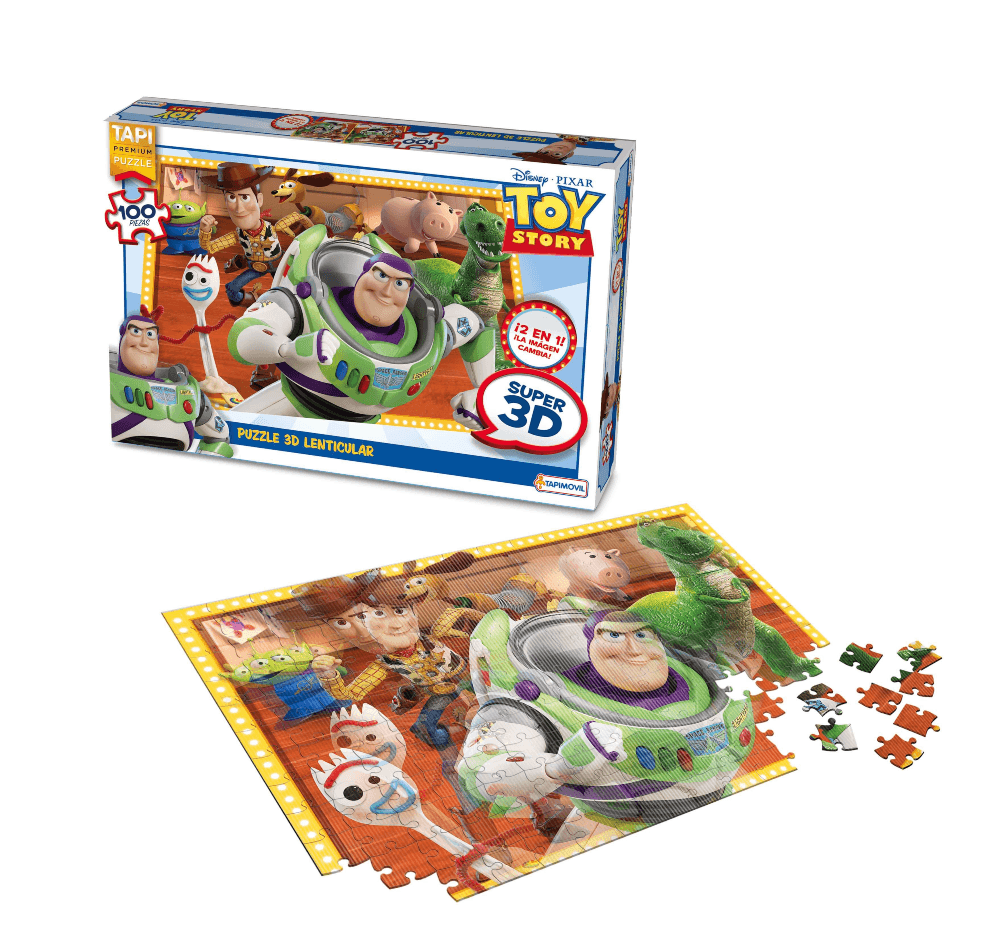Rompecabezas 3D Lenticular Toy Story 100 Piezas - Coppel