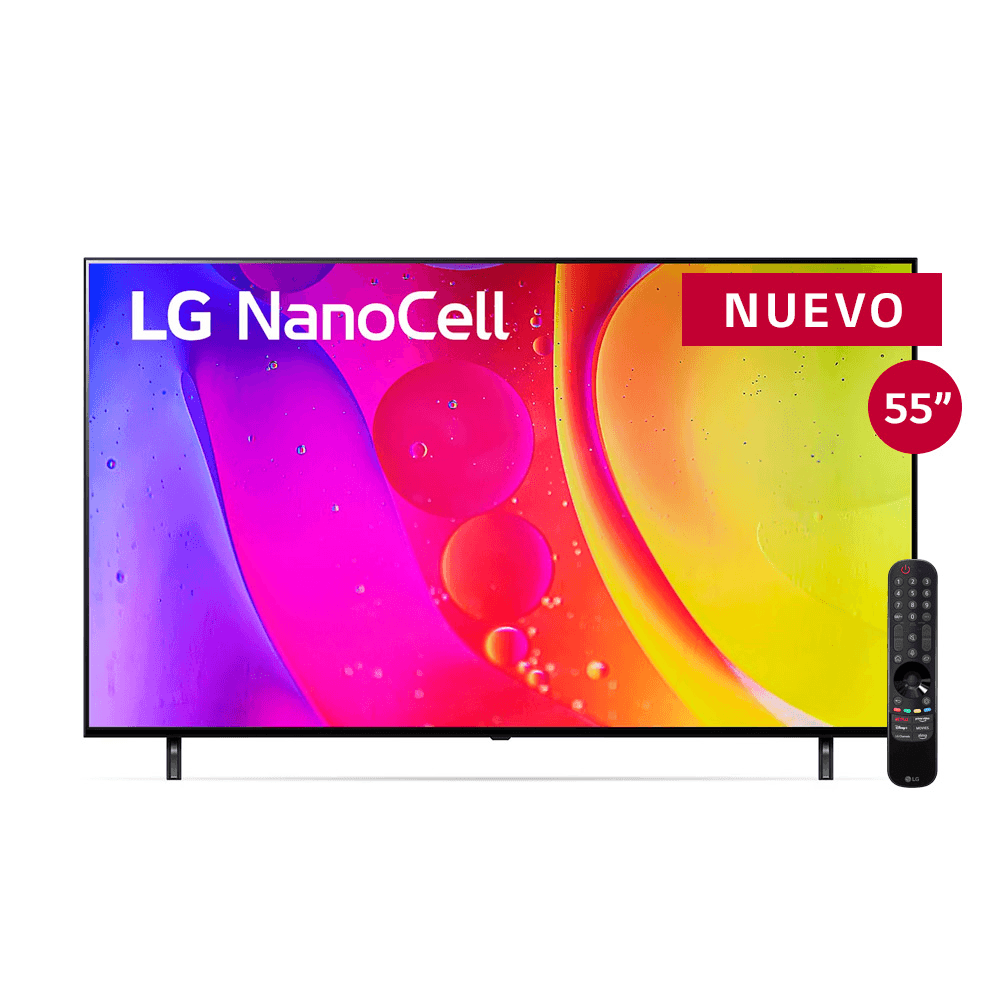 Smart TV 55" 4K LG Nano Cell LED55NANO80SQA - Coppel