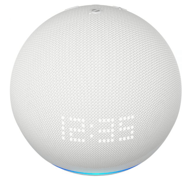 Asistente Virtual Amazon Echo Dot5 5ta Generacion Alexa Con Reloj ...