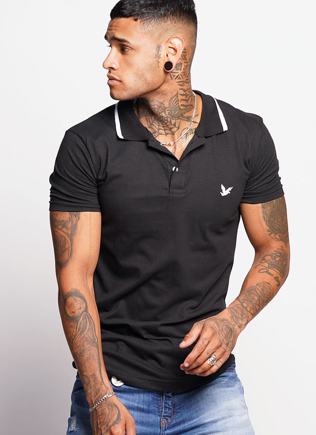 Chomba Hombre Bross Lisa Jersey Negros - Coppel