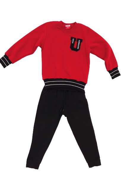 Conjunto Jogging Color Rojo Flirty - Coppel
