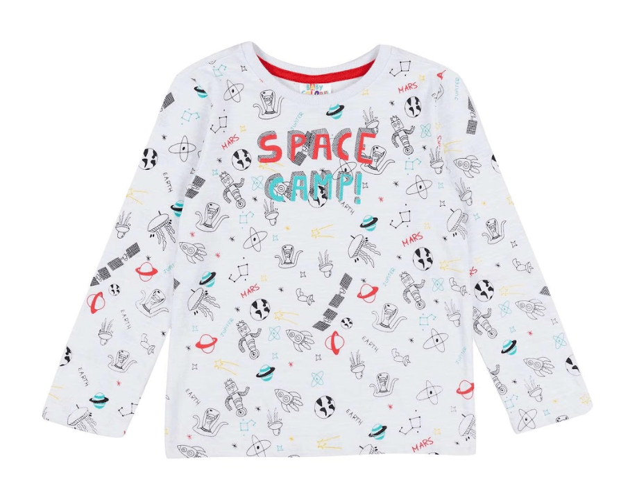 Remera Manga Larga Color Arena Para Bebe Baby Colors - Coppel