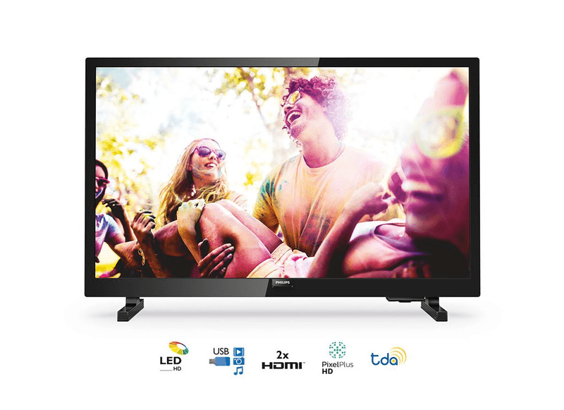 Led TV HD 24" Philips LED 24phd5565 - Coppel