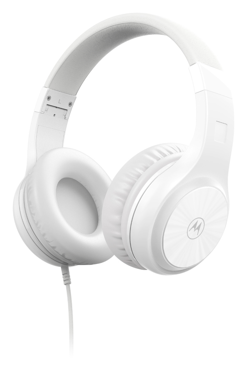 Auricular Vincha Con Cable Motorola XT120 Blanco - Coppel