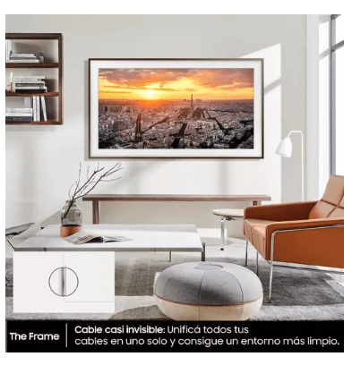 Smart Qled 4K 75" Samsung Frame Beige QN75LS03BAGCZBC - Coppel