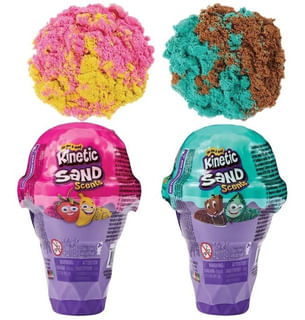 Arena Moldeable 2 Colores Y Aromas Envase Con Forma De Helado x 1 ...
