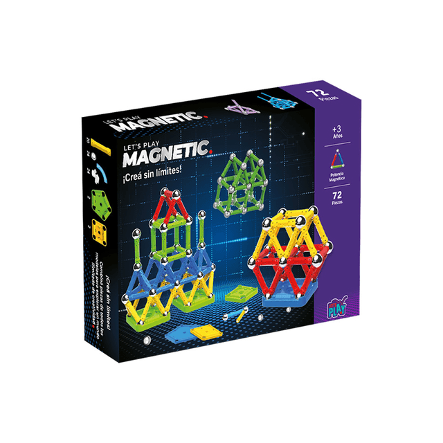 Bloques Magneticos 72 Piezas - Coppel