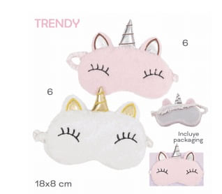 Antifaz Unicornio Rosa Trendy - Coppel