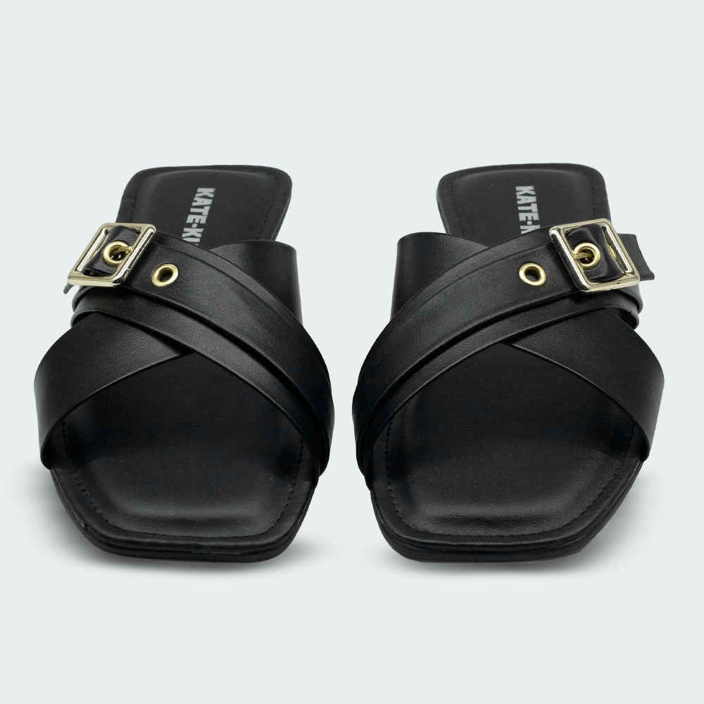 Sandalia Moda Dama Color Negro Kate Kuba - Coppel