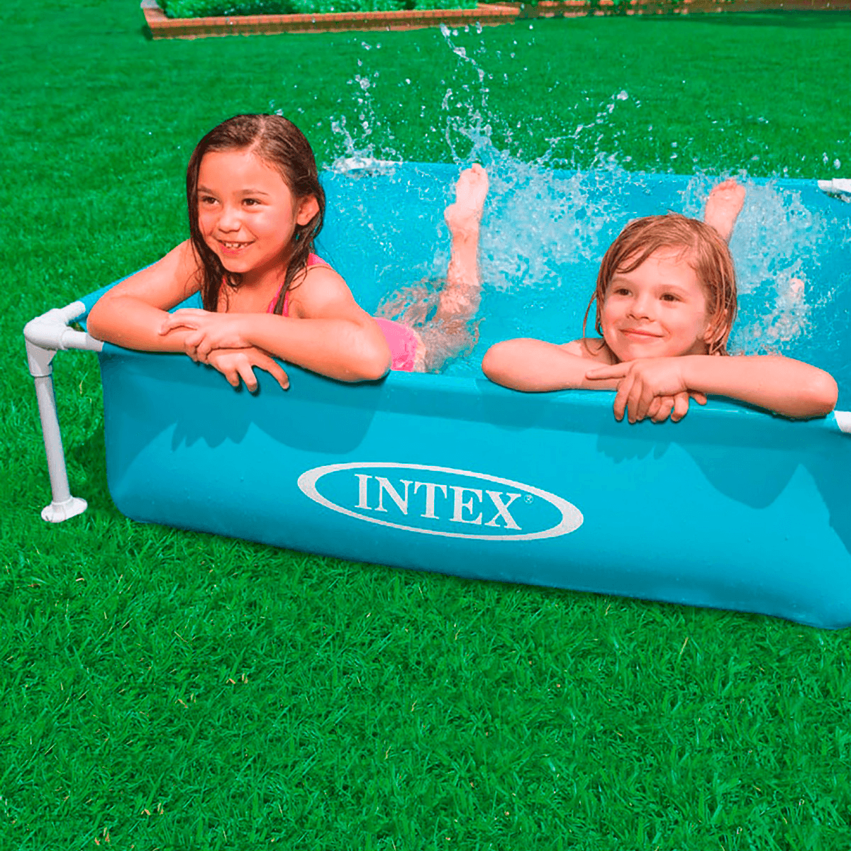 Pileta Cuadrada Intex 57173NP 337 L (122 x 122 x 30 cm) - Coppel