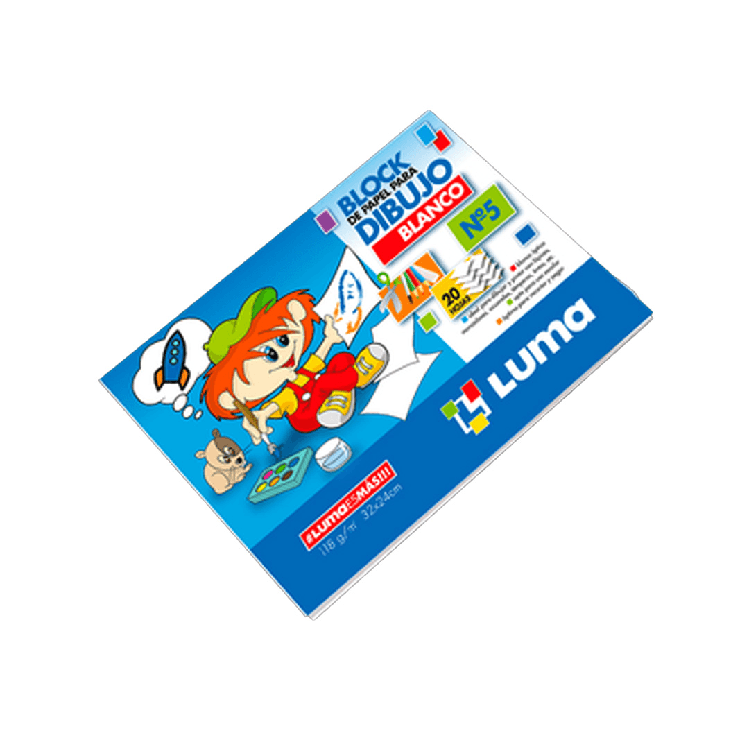 Block N5 Luma 20 Hojas Blanco - Coppel