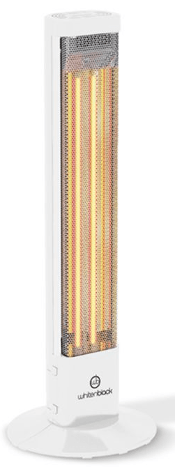 Estufa Vertical Infrarroja Whitenblack Cvwb01 - Coppel