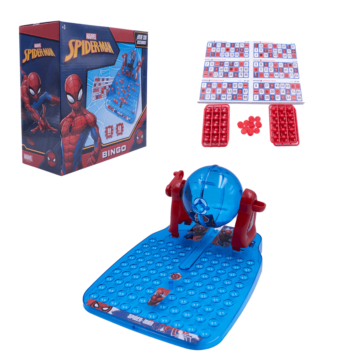 Juego De Bingo Spiderman - Coppel